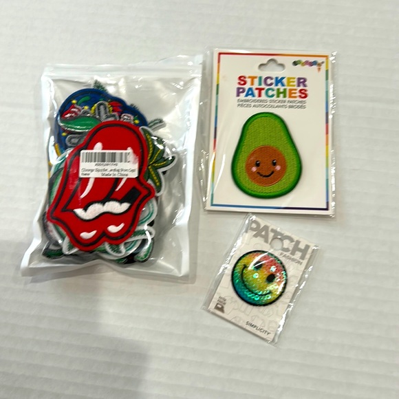 Art | Set Of Sticker Patches And Felt Patches | Poshmark